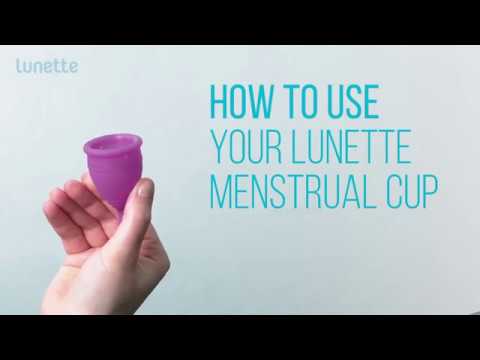 How to use your Lunette Menstrual Cup
