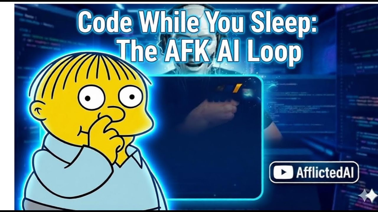 Code While You Sleep: The AFK AI Loop #RalphWiggumAI,#AutonomousAgents,#aicoding,#ai
