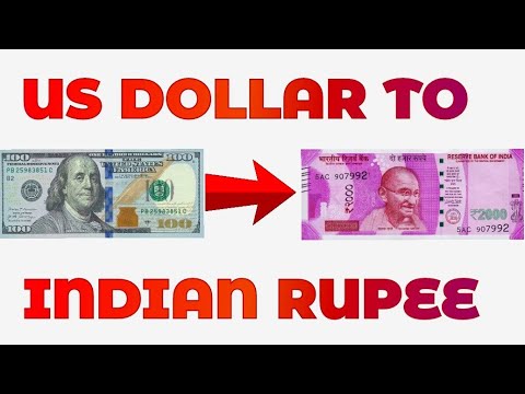 US Dollar To Indian Rupee Exchange Rate Today | Dollar To Rupees | USD To INR | Dollar Rate In India