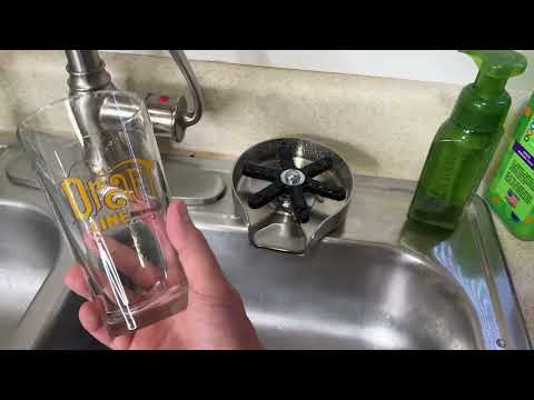 How to Install Glass Rinser - Quick View Version - FONTOP Cup Washer for Kitchen Sink
