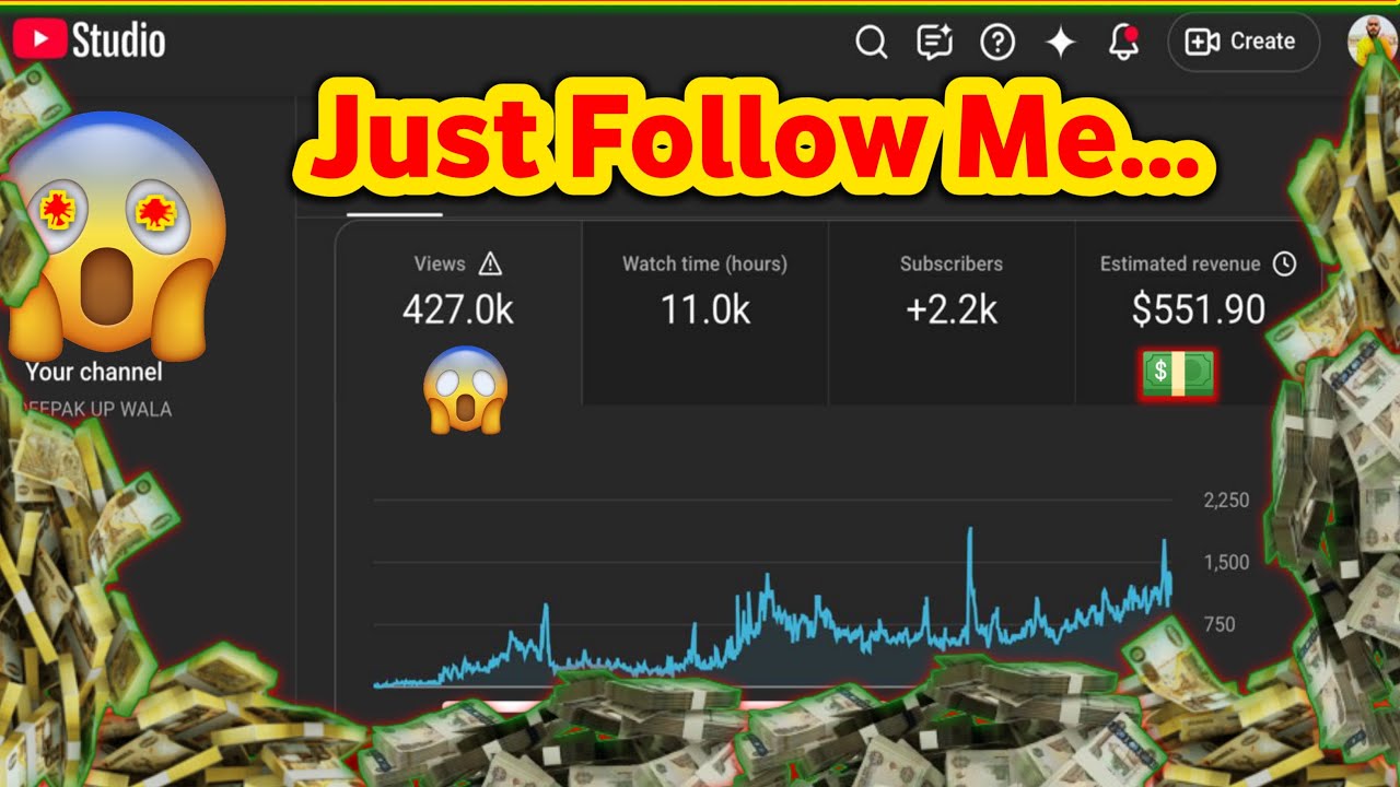 How I Made $550 With YouTube Videos Full Course 2026? How To Earn Money On YouTube | YouTube Revenue