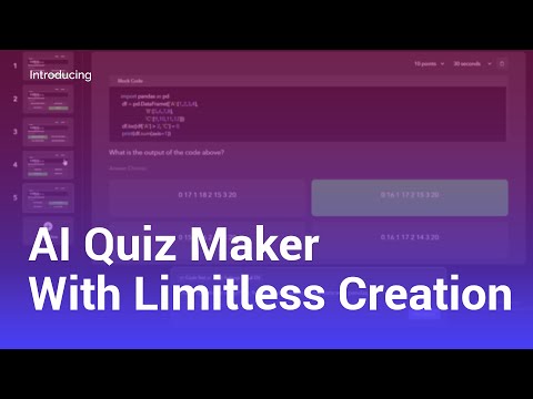Today, We Reinvent The AI Quiz Maker with Limitless Creation