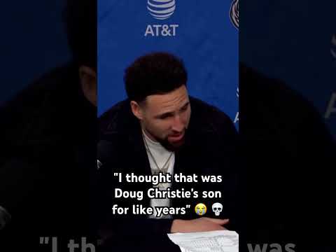 Klay Thompson Thought Max Christie Was Doug Christie’s Son 🤣 Then Showed Him Major Love! 🤝🔥