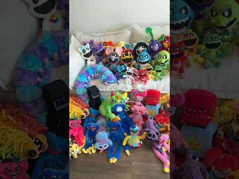 POPPY PLAYTIME PLUSH COLLECTION! ๐ฑ๐ฑ๐ฑ #plushtoys #yarnaby #poppyplaytimechapter4