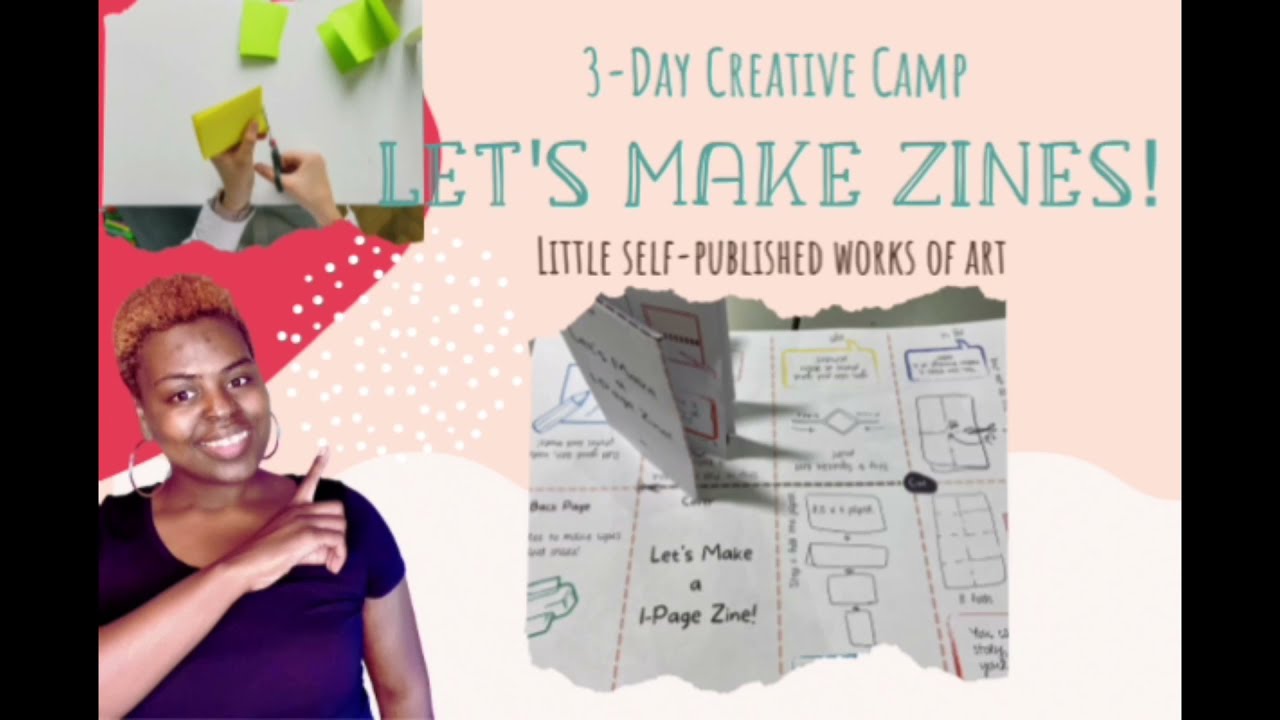 Easy Tutorial: Let's Make a Zine + Free PDF