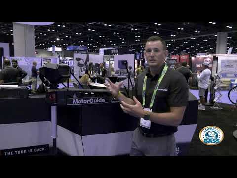 ICAST 2021 Sam Carlisle shows off the Motor Guide Tour Pro