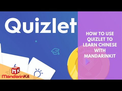 How to use Quizlet to Learn Chinese with MandarinKit