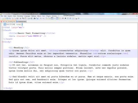 HTML Text Functions