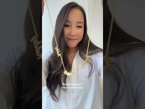 Personalized Name Necklace Made In Canada