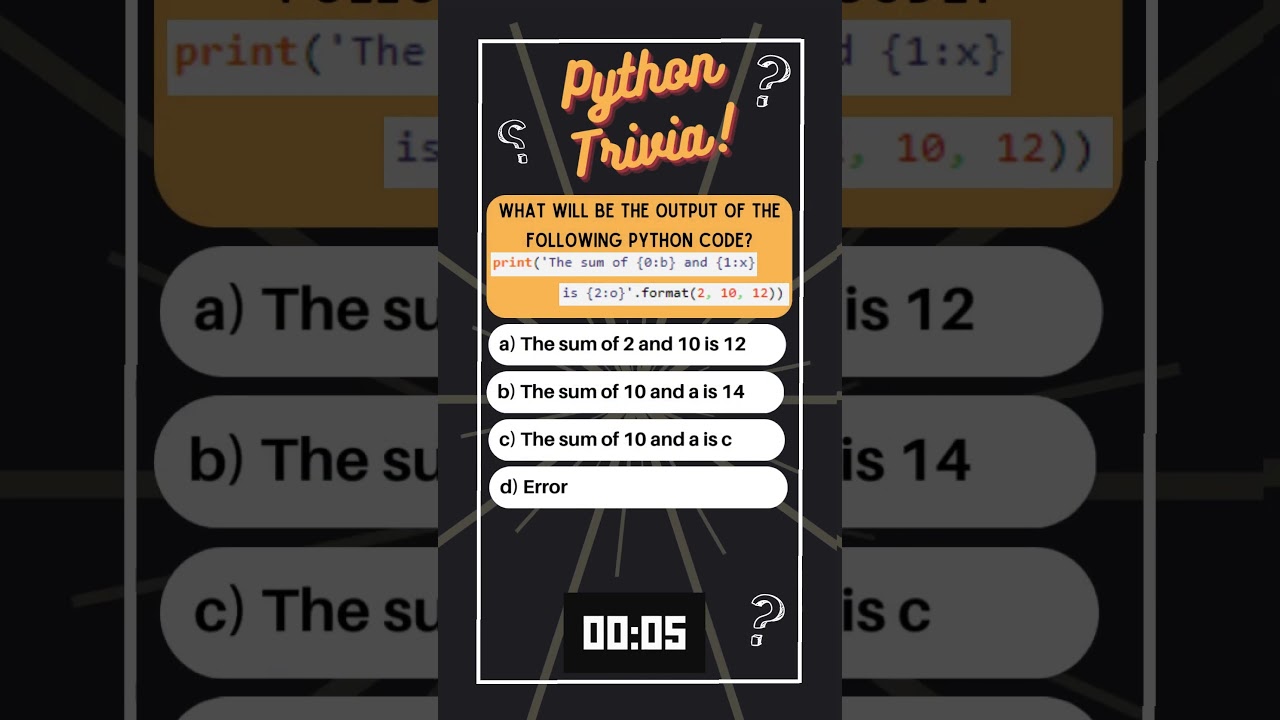 Python Trivia   String 76 #coding #python #techcommunity #shorts #trending #viral #datascience