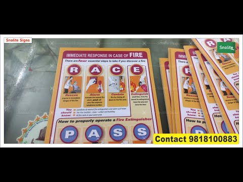 Race Pass Fire Extinguisher Hospital Fire Safety: RACE For The