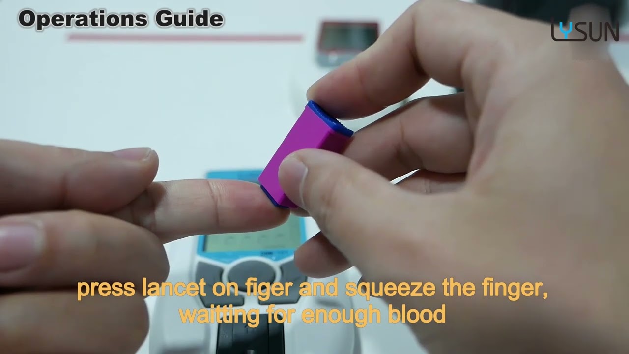 DBM 101 Dry Biochemical Analysis Meter Operating instructions