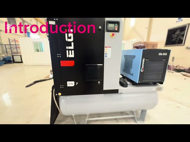 Used Air Compressors - Used ELGi EN7 10 HP Screw Air Compressor ...