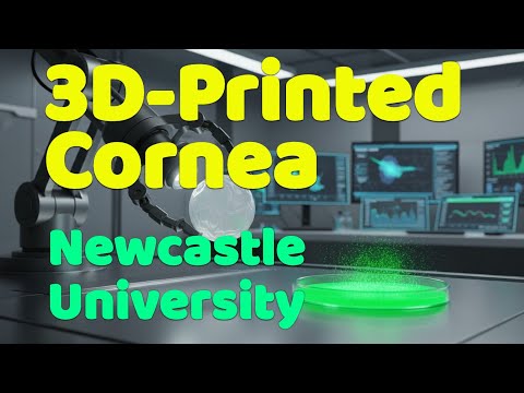 Stem‑Cell Bio‑Ink & a 10‑Minute Cornea: Inside Newcastle’s Visionary Research