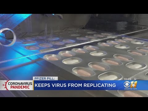 Pfizer Applies For Emergency Approval Of Anti-Viral Pill