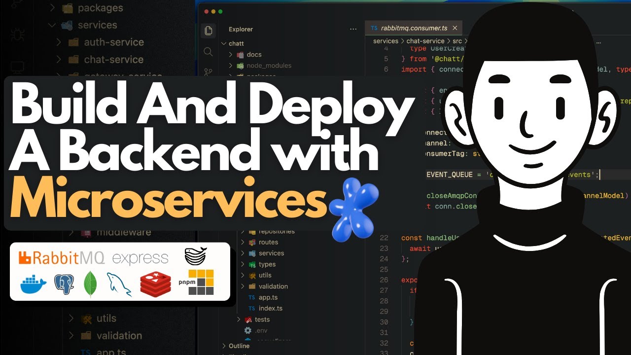 Build a Production Microservices & Self-Host It (RabbitMQ, Redis, Docker)