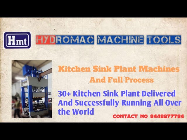 SS Kitchen Sink Plant Machines - Handmade Stainless Steel Kitchen Sinks ...