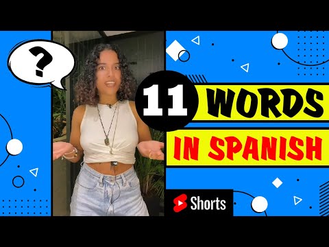 11 Words You Didn't Know in Spanish! 😨 [ Spanish Vocabulary For Beginners ]