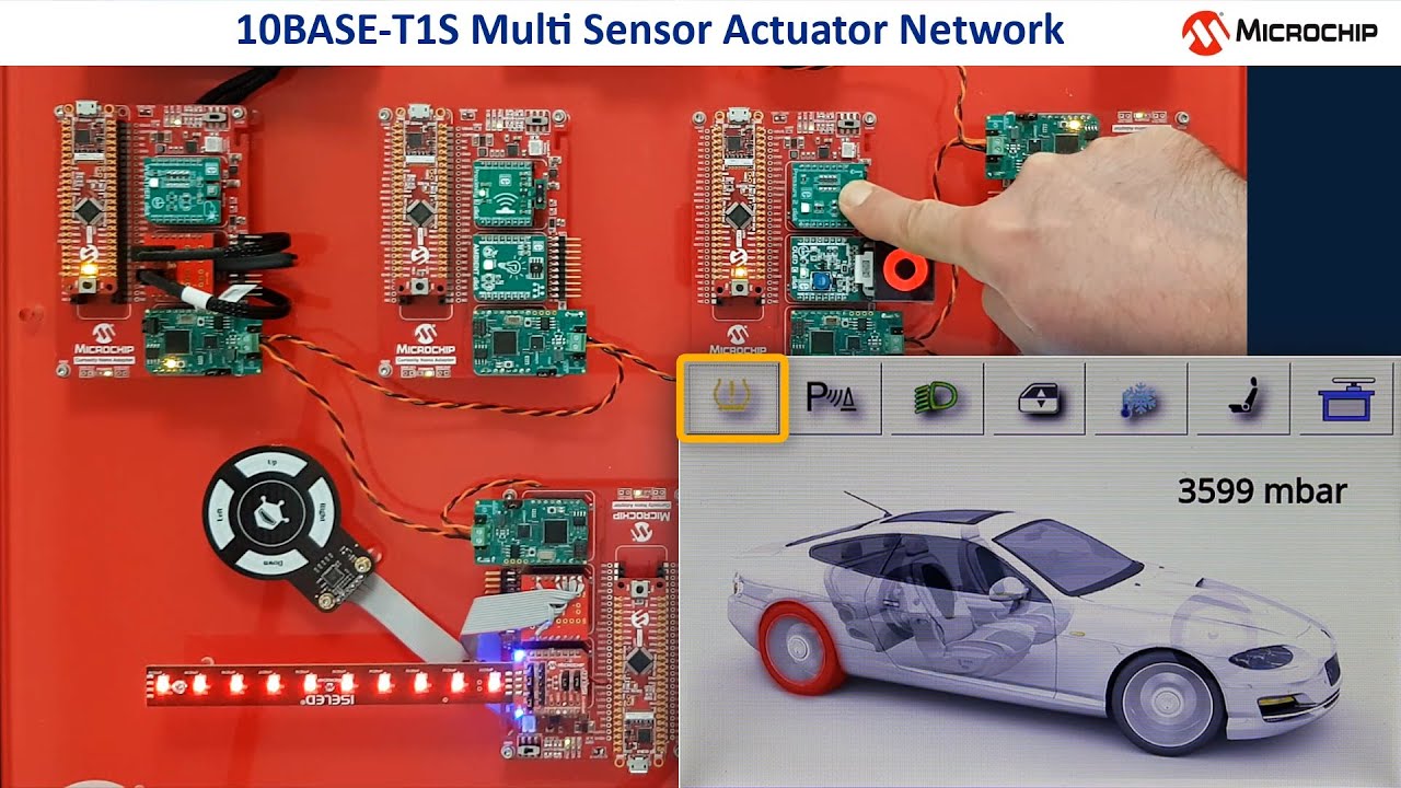 10BASE T1S Multi Sensor Actuator Demo