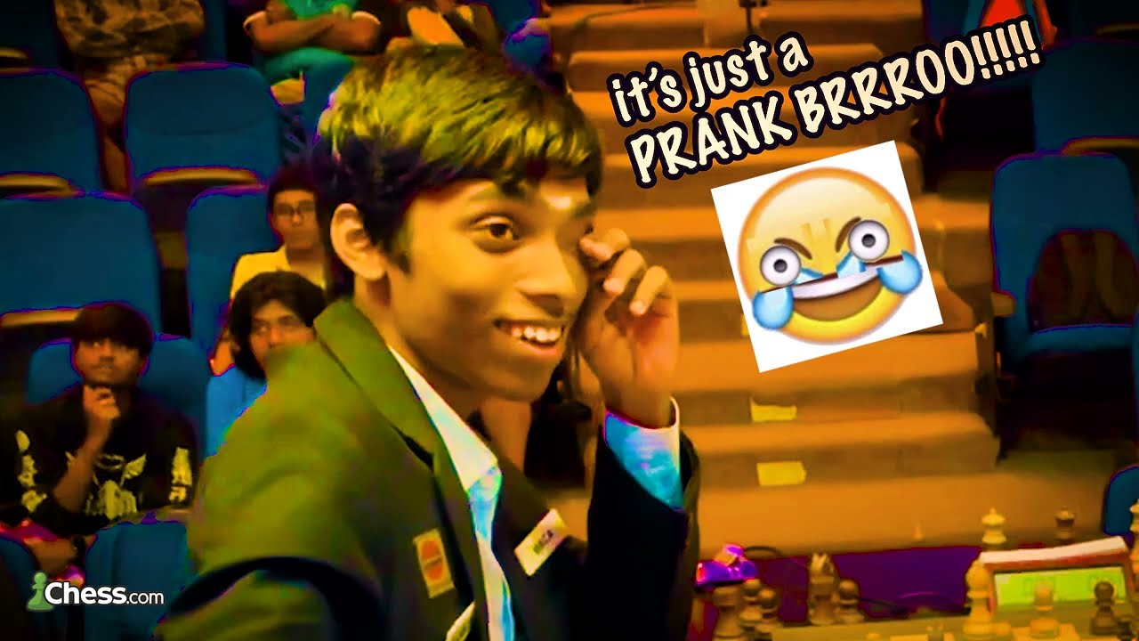 Pragg Sacrifices King against Vidit!