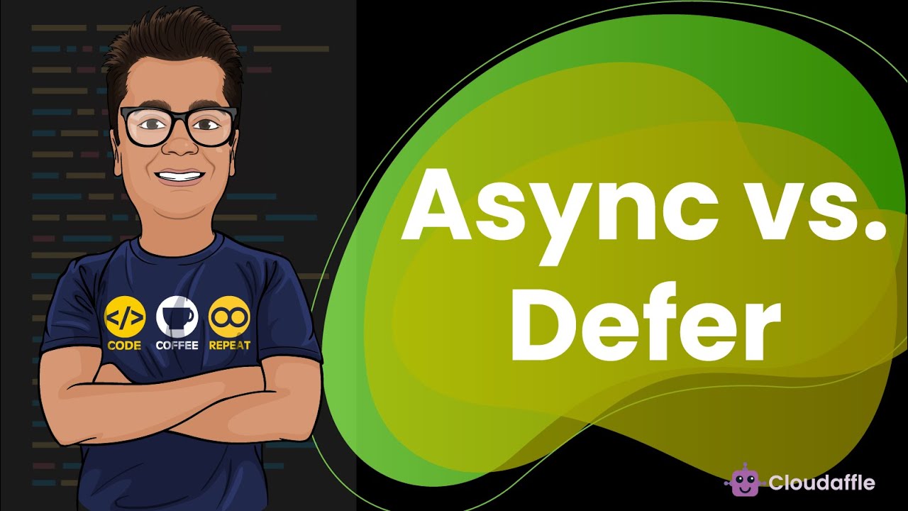 Async vs Defer Attributes in Javascript - Include JavaScript Correctly in HTML
