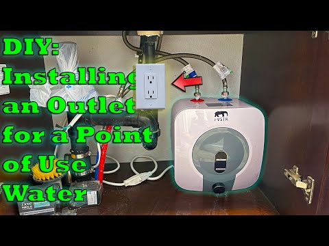 DIY: Installing an Outlet for a Point of Use Water Heater