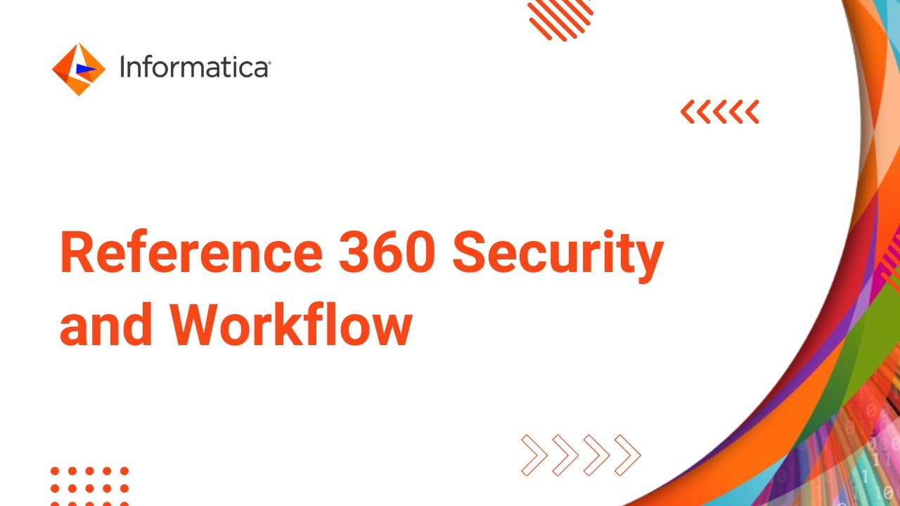 Reference 360 Security and Workflow