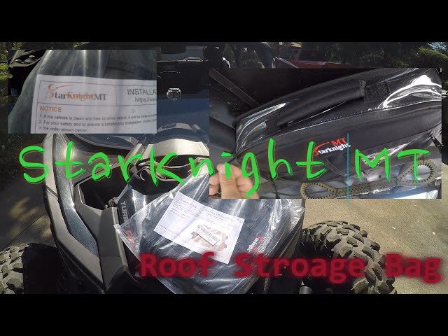 UTV Storage Bag Can-Am Maverick X3 Overhead Storage Bag - OEM 715004275 ...