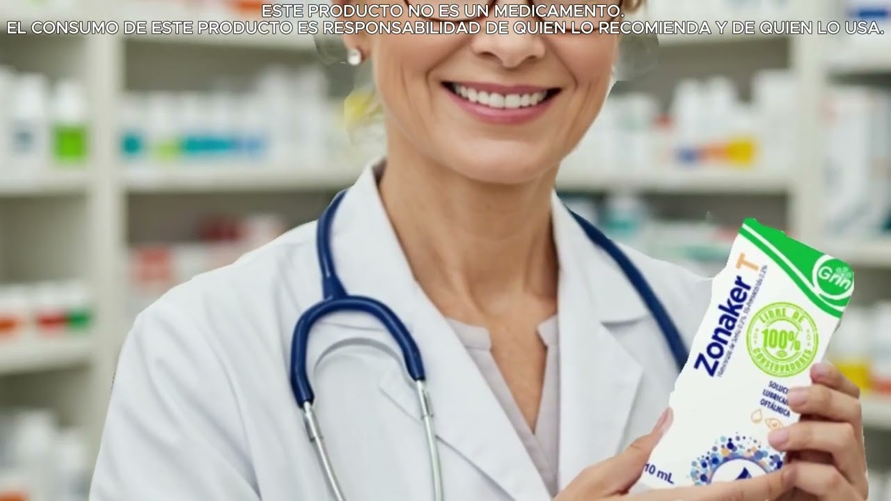 Zonaker T Solución Oftálmica 10 ml Lubricante Ocular Grin