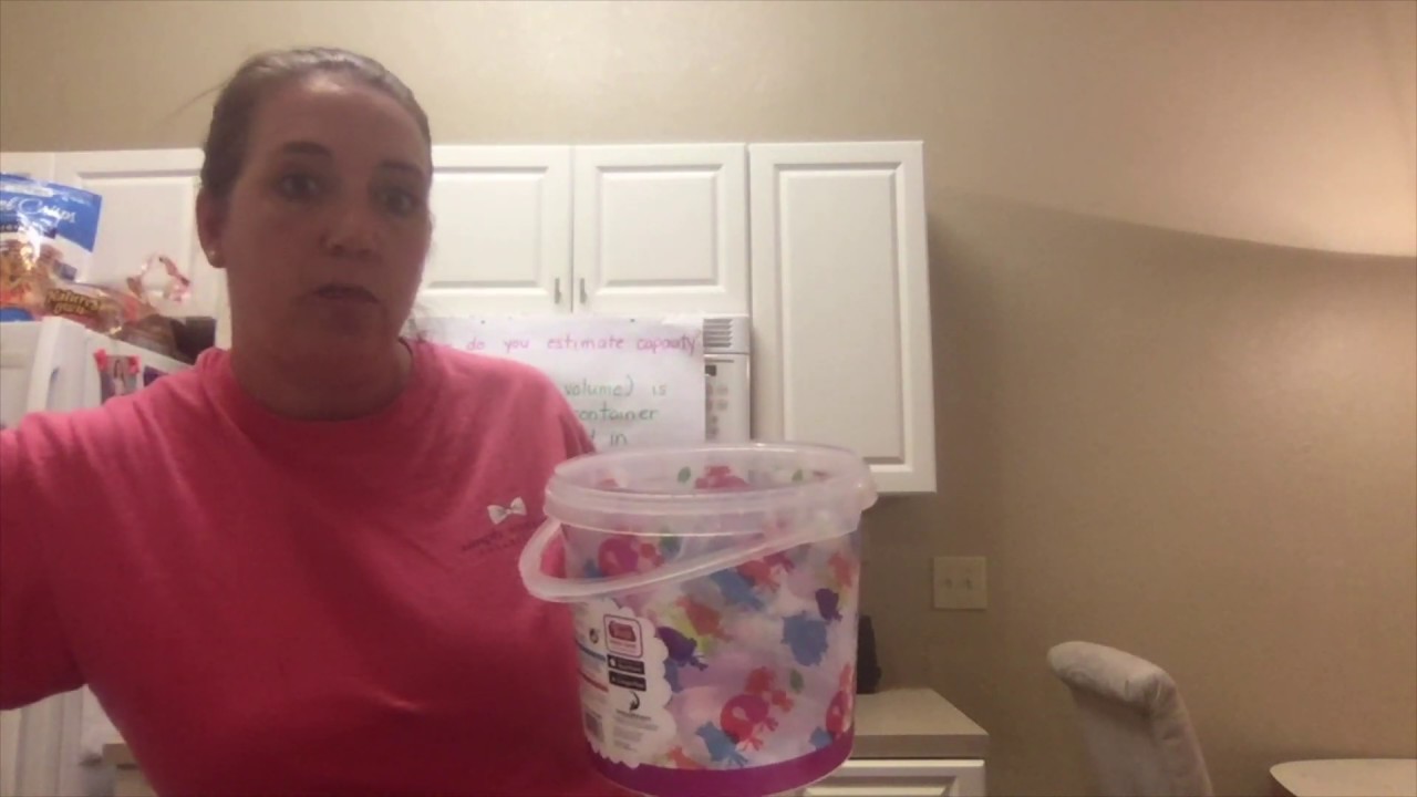 Math 14 4- How do you estimate capacity?