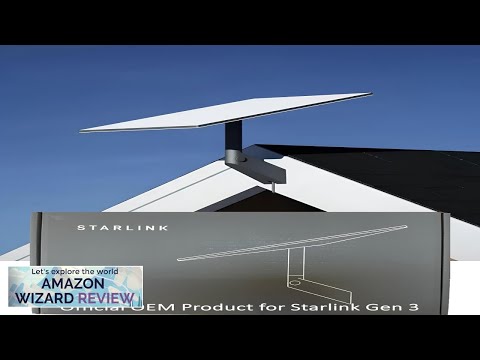 OEM Standard Wall Mount for Starlink Dish V3| Outdoor Mount for Roof Review
