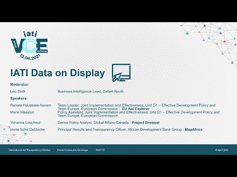 VCE1: Data on Display - English