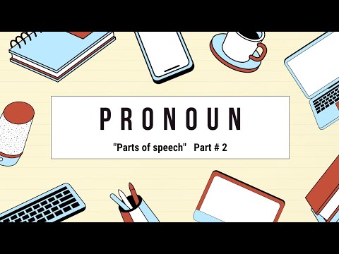 "Pronoun and Their Types With Examples" | English Grammar For Beginners | Parts Of Speech Part # 2