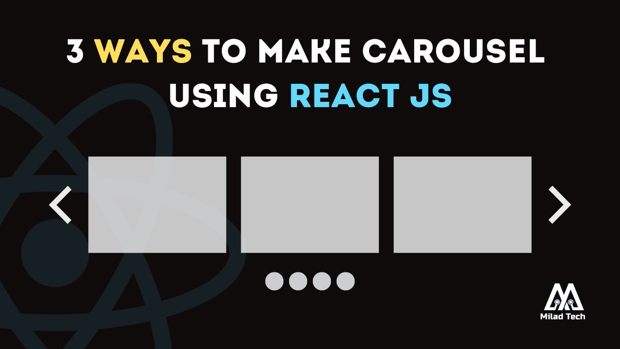 3 Ways to make carousel in react application, custom slider, slick slider, swiper slider 2024