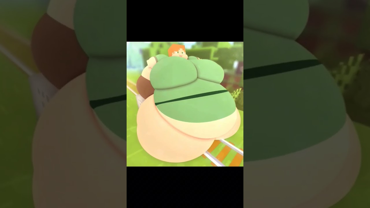 Fat Alex Minecraft | Fat Animation #animation #fat #chubby