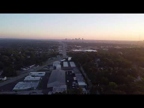 SUNRISE WEBSTER GROVES MO DRONE LIVE