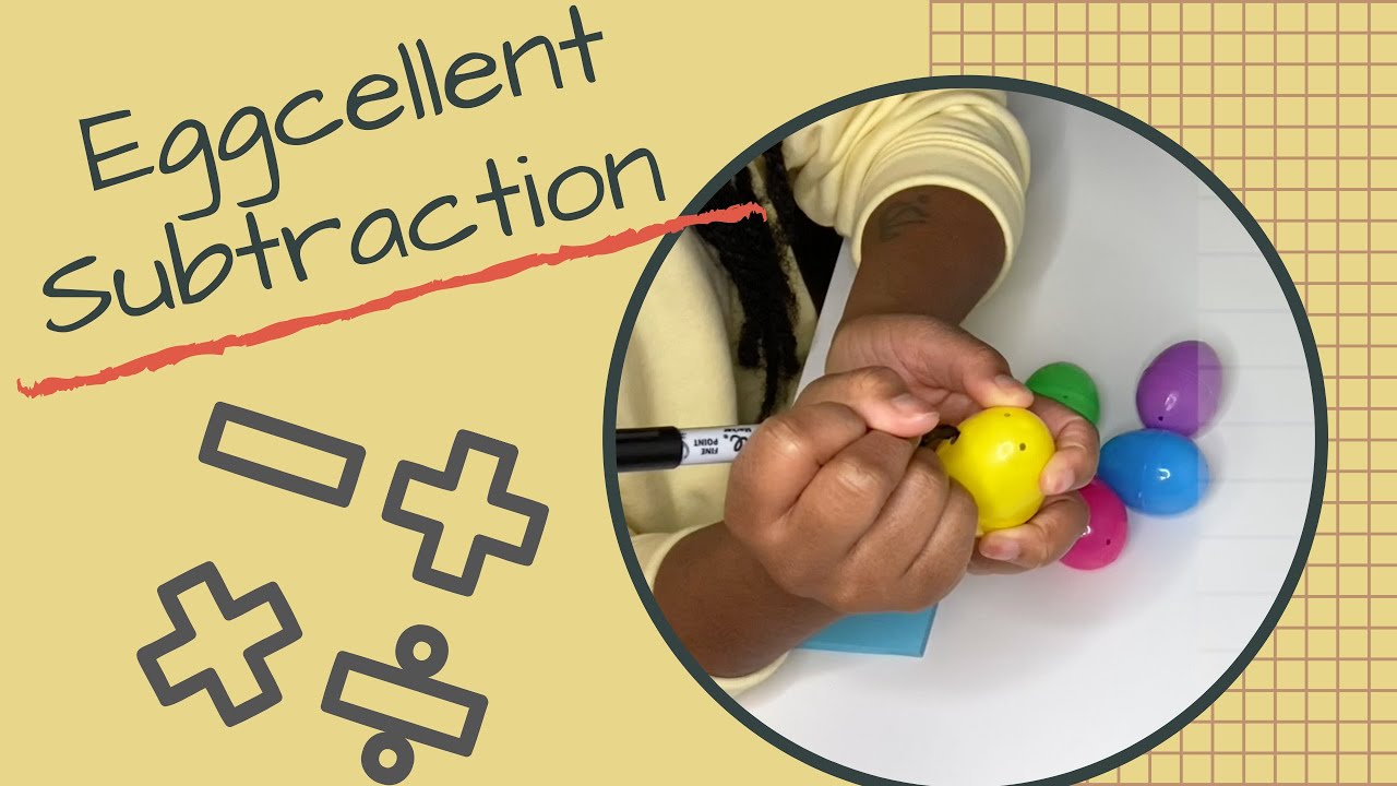 Subtraction with Easter Eggs | Math Activities | Early Learning