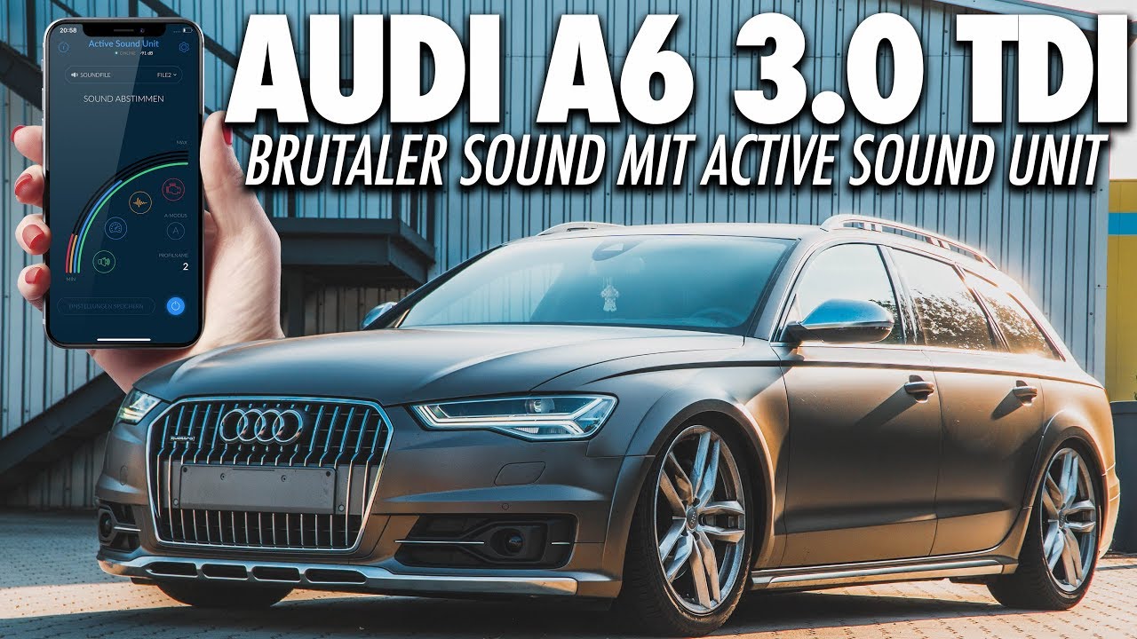 Audi A6 allroad Sounds Like RS6 Thanks to Active Sound System ...