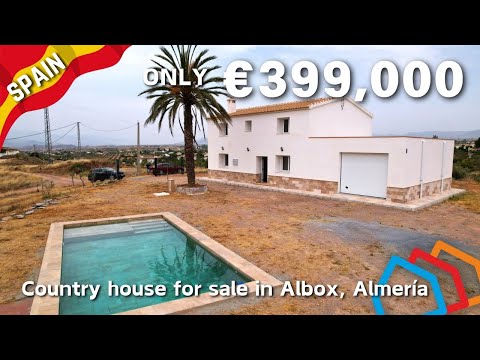 Cortijo Luna - Country house For Sale in Albox, Almeria | Modern pool, large plot and great views!