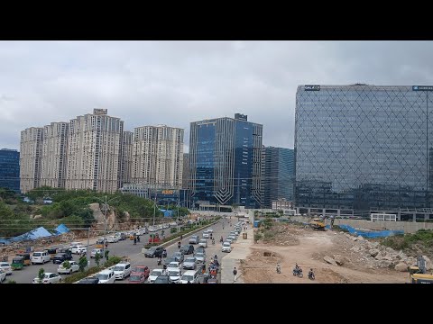 HYDERABAD NEW CABLE BRIDGE VLOG|| DURGAM CHERUVU TOUR.HITECH CITY.
