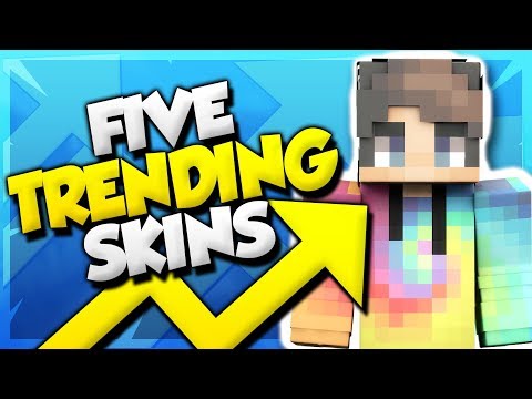 5 Trending Minecraft Skins! (Top Minecraft Skins)