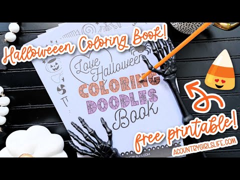 Halloween Coloring Sheets FREE Printable Activities for Kids Teens Adults