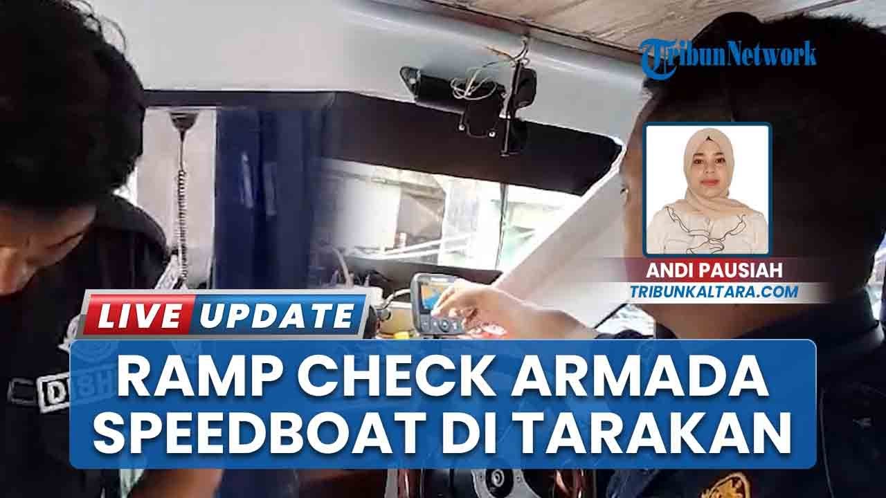 Ramp Check 15 Armada Speedboat di Tarakan, Petugas: Izin Operasi Satu ...
