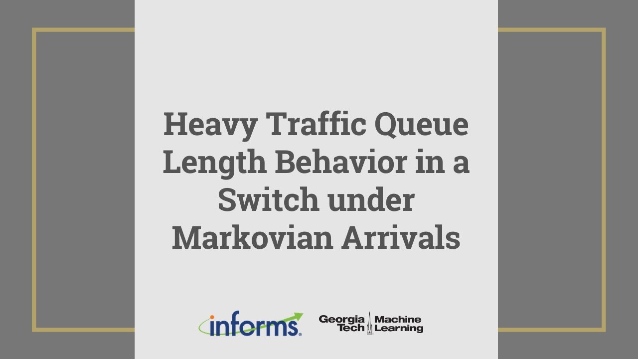 Heavy Traffic Queue Length Behavior in a Switch under Markovian Arrivals