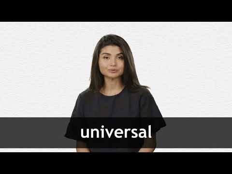 UNIVERSAL definition and meaning | Collins English Dictionary