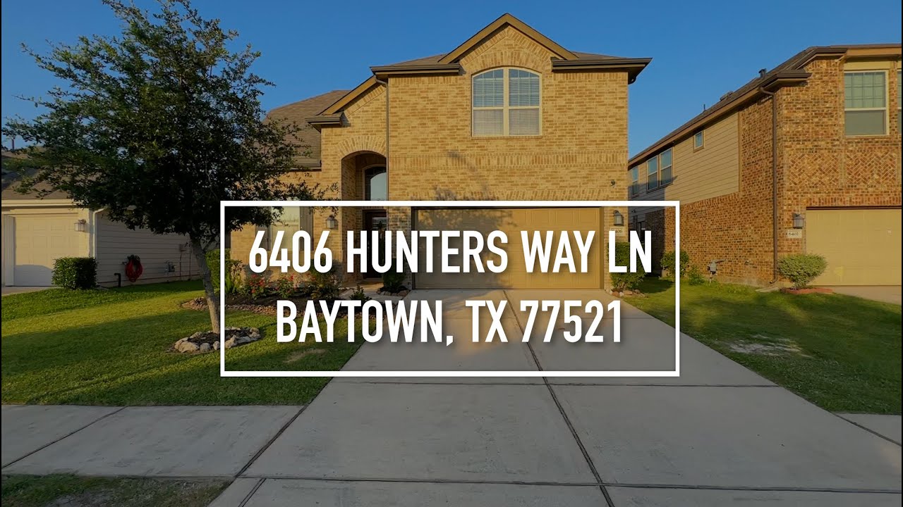6406 Hunters Way Ln, Baytown, TX 77521 branded