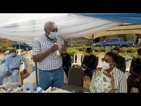 MD Cross River Basin Development Authority, Engr Bassey Nkposong welcomes the PS to Akpabuyo