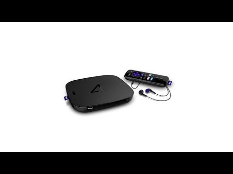 Roku 4 WiFi 4K Streaming Media Player with HDMI Cable