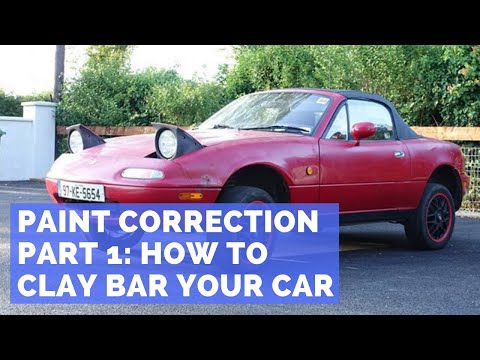 Paint Correction Part 1: How to Clay Bar Your Car