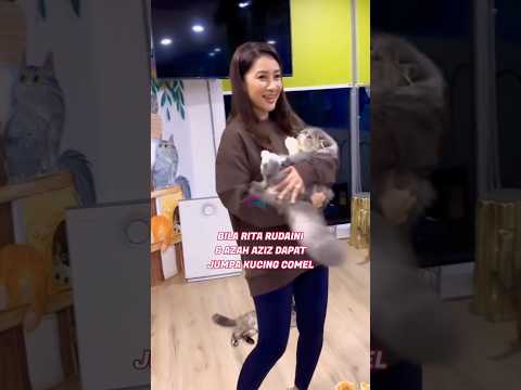 BILA RITA RUDAINI & AZAH AZIZ DAPAT JUMPA KUCING COMEL